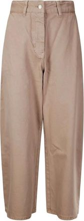 STUDIO NICHOLSON Femme, Pantalons, Brun, Taille: 34 FR Chalco Wide-Leg Jeans