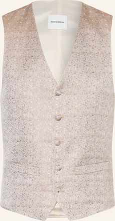 Roy Robson Roy Robson Anzugweste Slim Fit beige