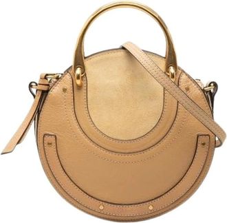 Chlo&eacute; Pre-owned Pixie Satchel - Femme - Pre-owned - Beige - Taille: ONE Size