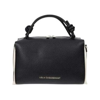 Lola Casademunt Effet Cuir Bicolore - Femme - Sacs - Noir - Taille: ONE Size