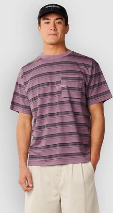 Rip Curl Disorder Stripe T-Shirt dusty purple