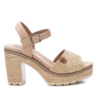 Refresh Sandalen Damen Taupe - Bequeme und vielseitige Schuhe - Casual Mode - Modell 17270601 (Größe 41)