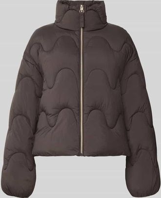 Jake*s Casual Loose Fit Steppjacke mit Stehkragen