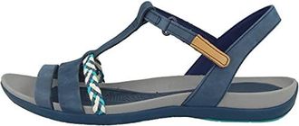 Clarks Femme Tealite Salomés, Grace Navy, 36 EU