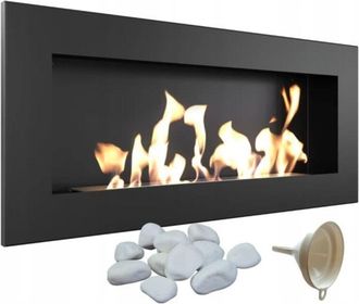 Kratki Wandkamin Bioethanol DELTA2 SLIM T&Uuml;V GESCHENKE