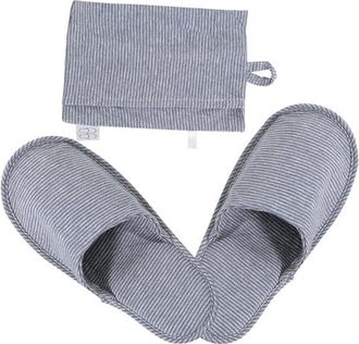 BESPORTBLE TOYANDONA Pantoufles Pliables L&eacute;g&egrave;res en Coton pour Femme Taille Unique Pantoufles de Voyage Portables Semelle Souple pour Avion H&ocirc;tel et D&eacute;placements