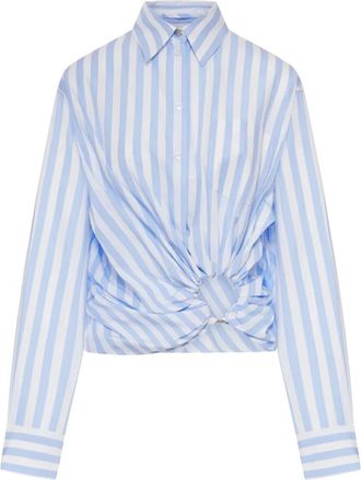 Sportmax Femme, Blouses et Chemises, Bleu, Taille: 36 FR Chemises