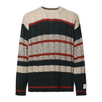 Golden Goose Round-Neck Strickwaren - - Knitwear - Herren - Mehrfarbig - XL