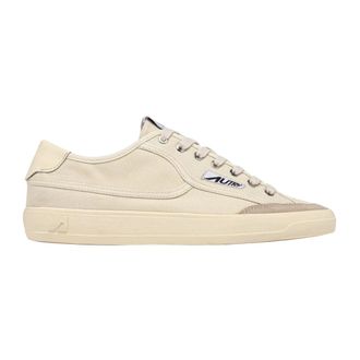 Autry Homme, Chaussures, Beige, Taille: 43 EU Windscape Low Canvas Baskets