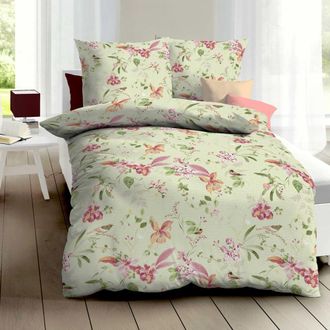 Kaeppel Bettwäsche mit zeitlos modischen Motiven, Qualitätsware zum günstigen Preis aus Deutschland, 100% Baumwolle, Verschiedene Modelle und Qualitäten (Trop