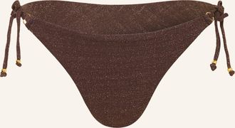 Banana Moon Banana Moon Triangel-Bikini-Hose Lina Lightglitter Mit Glitzergarn braun