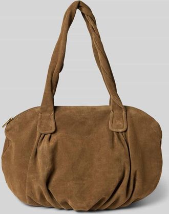 Liebeskind Shopper mit Logo-Pr&auml;gung in Suede-Optik Modell Lucy