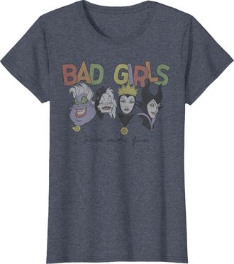 Disney Princess Villains Bad Girls Have More Fun T-Shirt