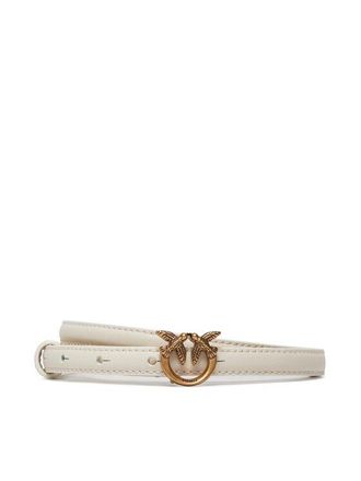 Pinko Pinko Tailleng&uuml;rtel Love Berry H1 Belt PE 24 PLT01 102148 A0F1 Wei&szlig;