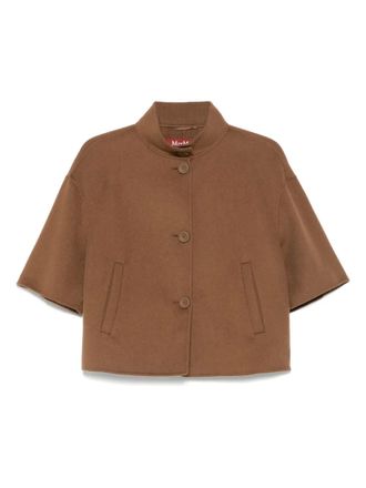 Max Mara veste en cachemire mélangé - Marron
