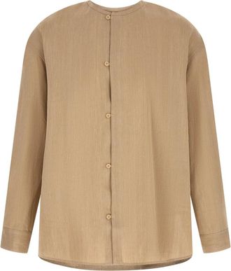Jacquemus Homme, Chemises, Beige, Taille: S La Chemise Pastro Shirt