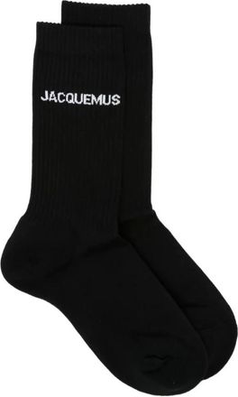 Jacquemus unisex, Sous-v&ecirc;tements, Noir, Taille: 43 EU Sous-v&ecirc;tements noirs en m&eacute;lange de coton