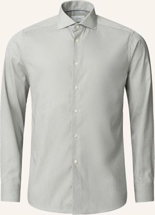 Eton Fine Twill-Hemd Slim Fit gruen
