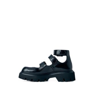 Vivienne Westwood Womens Shoes Black Leather