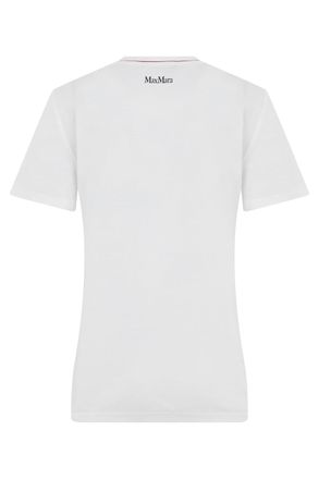 Max Mara Womens Cotton T-Shirt Pugnale White T-Shirts & Jerseys