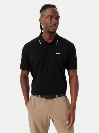 HUGO BOSS Poloshirt Swing Paddy 50564779 Schwarz Regular Fit