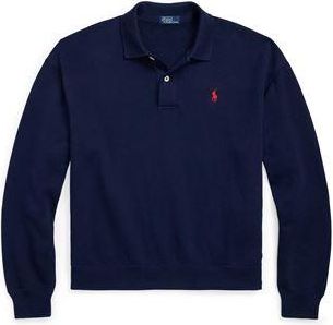 Ralph Lauren COTTON-BLEND FLEECE POLO