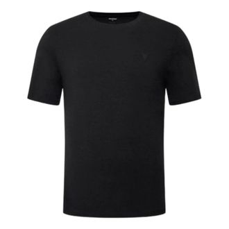 Guess Homme, Tops, Noir, Taille: XL Hedley SS T-shirt avec logo triangulaire