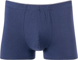 Hanro Herren Pants blau Baumwolle & Mix unifarben