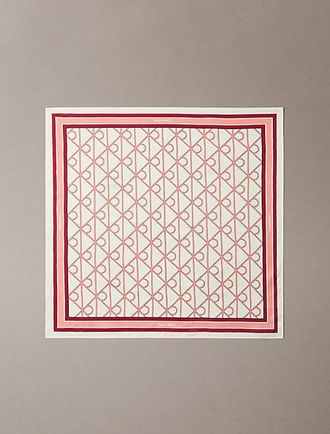 Calvin Klein &Eacute;charpe bandana avec logo carr&eacute; embl&eacute;matique