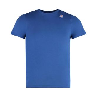 K-Way Edouard T-Shirt - - Tops - Herren - Blau - 2XL