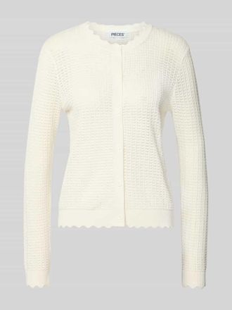Pieces Regular Fit Strickjacke aus reiner Baumwolle Modell SCOUT