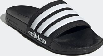 adidas Badesandale ADIDAS SPORTSWEAR SHOWER ADILETTE, Damen, Gr. 40,5, schwarz-wei&szlig; (core schwarz, ftwr wei&szlig;, core schwarz), Synthetik, Schuhe, Topseller
