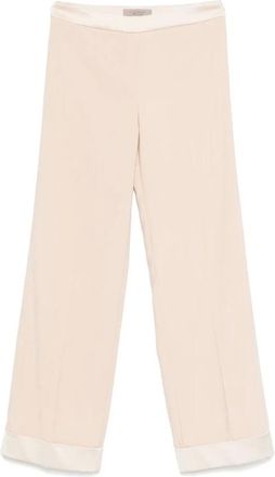 D.exterior Femme, Pantalons, Beige, Taille: 40 FR Pantalone