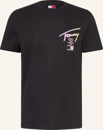 Tommy Jeans T-Shirt schwarz