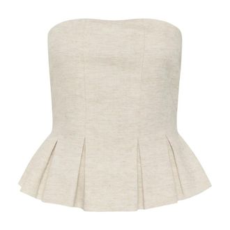 Gestuz Damen, Blusen & Hemden, Beige, MGr&ouml;&szlig;e