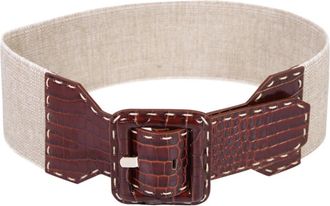 Max Mara Damen, Accessories, Braun, LGr&ouml;&szlig;e