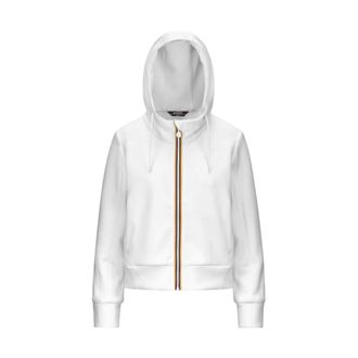 K-Way Femme, Sweatshirts et sweats &agrave; capuche, Blanc, Taille: 38 FR Divine Light Spacer