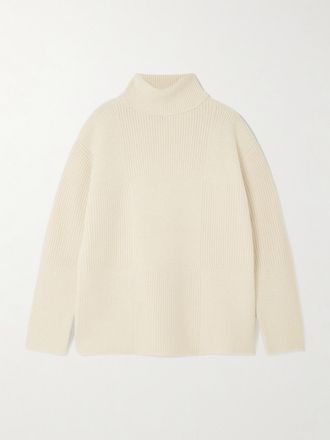 Joseph Pull À Col Roulé En Laine Mérinos - Neutres