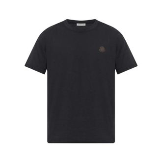 Moncler SS Tshirt - - Tops - Herren - Schwarzk - M