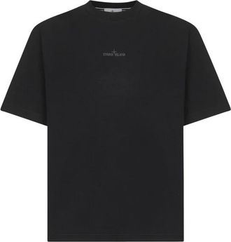 Stone Island Homme, Tops, Noir, Taille: M Stone Island T-shirts et Polos Noir