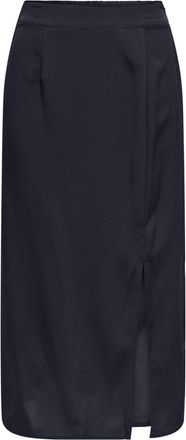 Only Onlnova Life Vis Lamar Slit Skirt Solid
