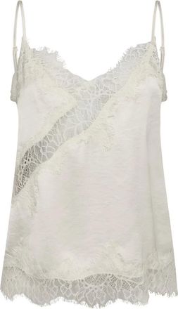Co'Couture Femme, Tops, Beige, Taille: 38 FR Spitzentop