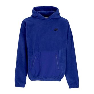 Nike Polar Fleece Hoodie - - Sport - Herren - Blau - 2XL
