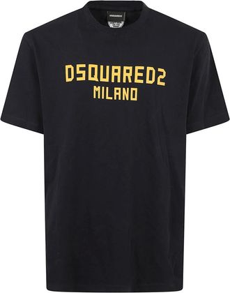 Dsquared2 Homme, Tops, Bleu, Taille: S Milano Cool Fit T-Shirt