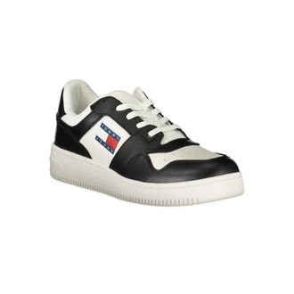 Tommy Hilfiger Colour-Block Leather Sneaker - White