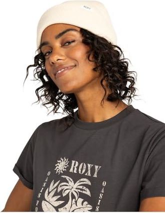 Roxy Tropical Snow - Bonnet à Revers pour Femme