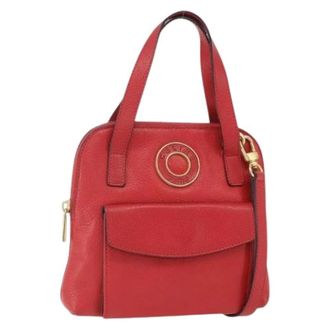 Celine Sac &agrave; main Vintage Pre-owned - Femme - Pre-owned - Rouge - Taille: ONE Size