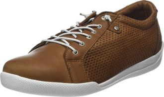 Andrea Conti Damen Sneaker, braun, 37 EU