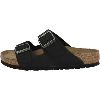 Birkenstock Damen Pantolette Arizona SFB Nubukleder Weichbettung schmal