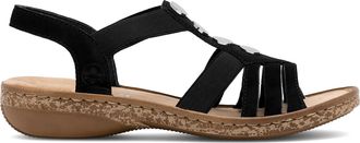 Rieker Sandalen Rieker 62831-00 Schwarz